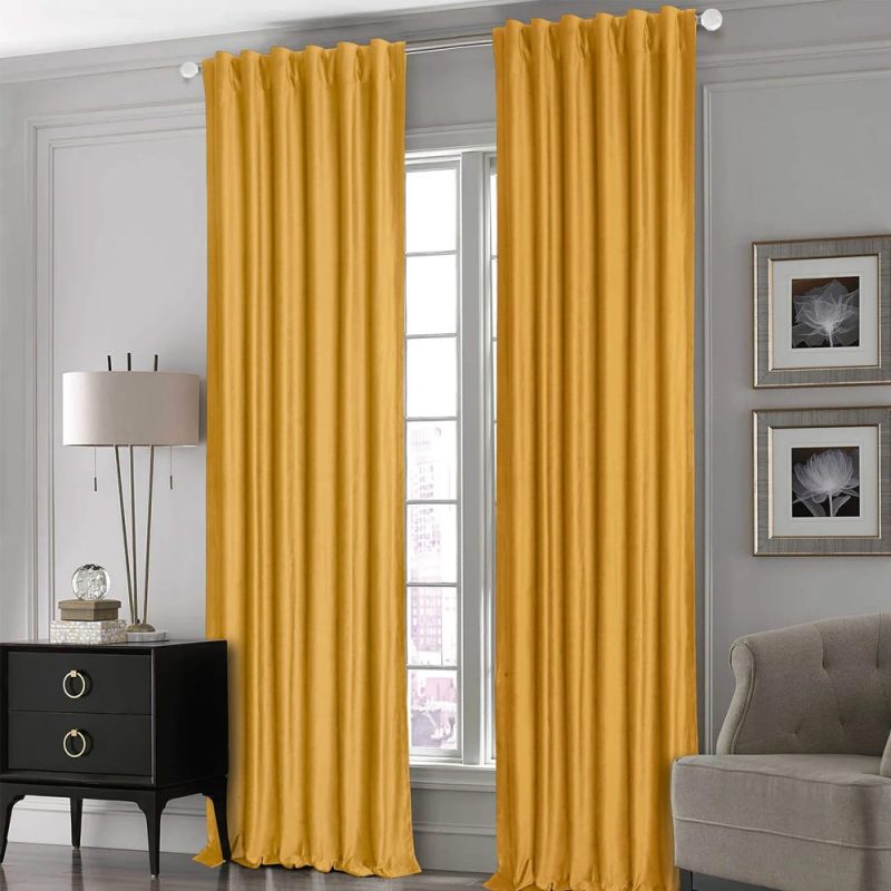 Silk Curtains - Myhomedecor.pk
